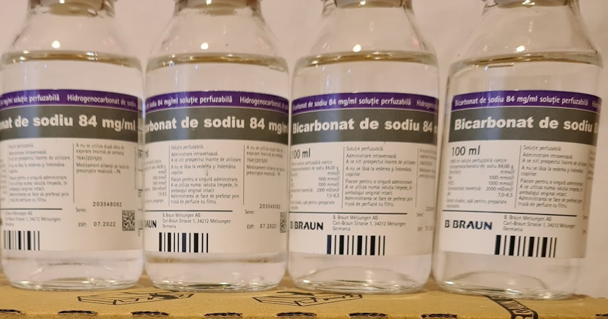 SODIUM BICARBONATE Intravenous Use - Only for Doctors or Pharmacists