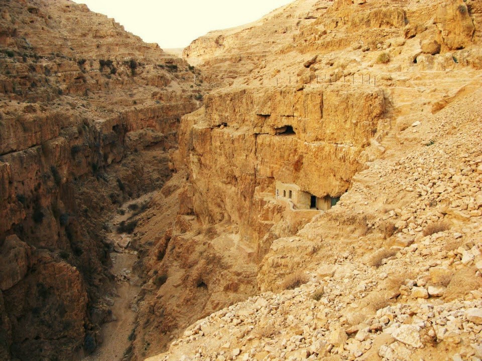 HOLY LAND ΑΓΙΟΙ ΤΟΠΟΙ 2: Σκήτη Ἁγίας Ἄννης. Ἱερά μονή Χοζεβᾶ