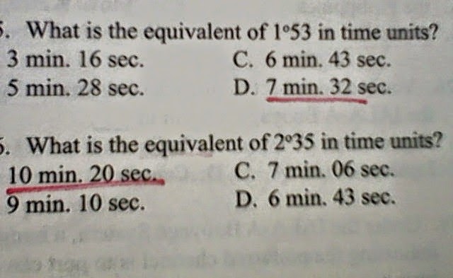 OIC-NW Reviewer Blog: Converting Arc to Time