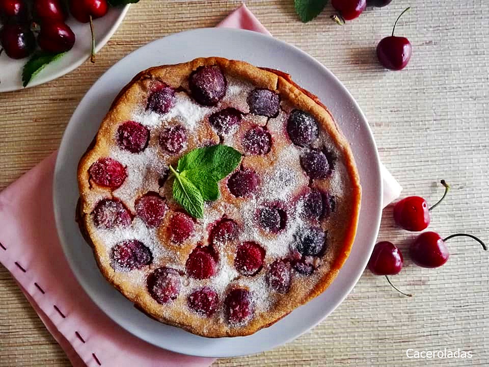 Clafoutis de cerezas | Caceroladas