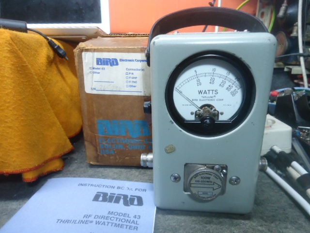 OBIN RADIO: SWR Meter BIRD 43 SOLD OUT