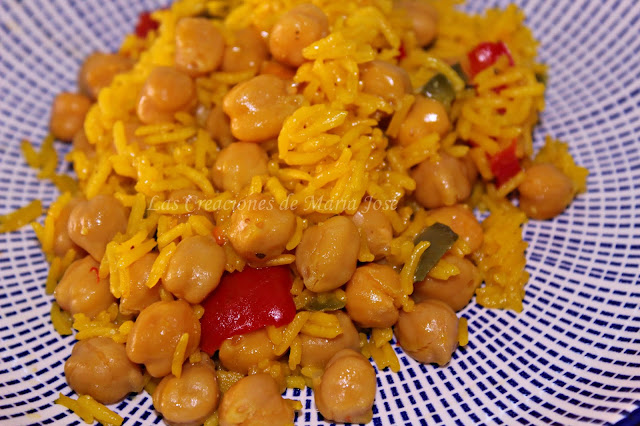 ARROZ CON GARBANZOS ~ Las Creaciones de María José