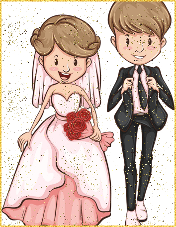 NOVIAZGO y MATRIMONIO: GIfs de boda