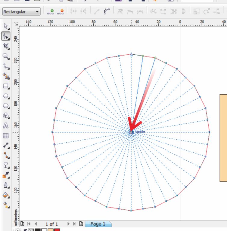 Inilah Cara Membuat Background Gradasi dengan Polygon Tool di CorelDRAW