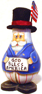 Painted Light Bulbs Hand Painted: Uncle Sam Painted Light Bulb God ...