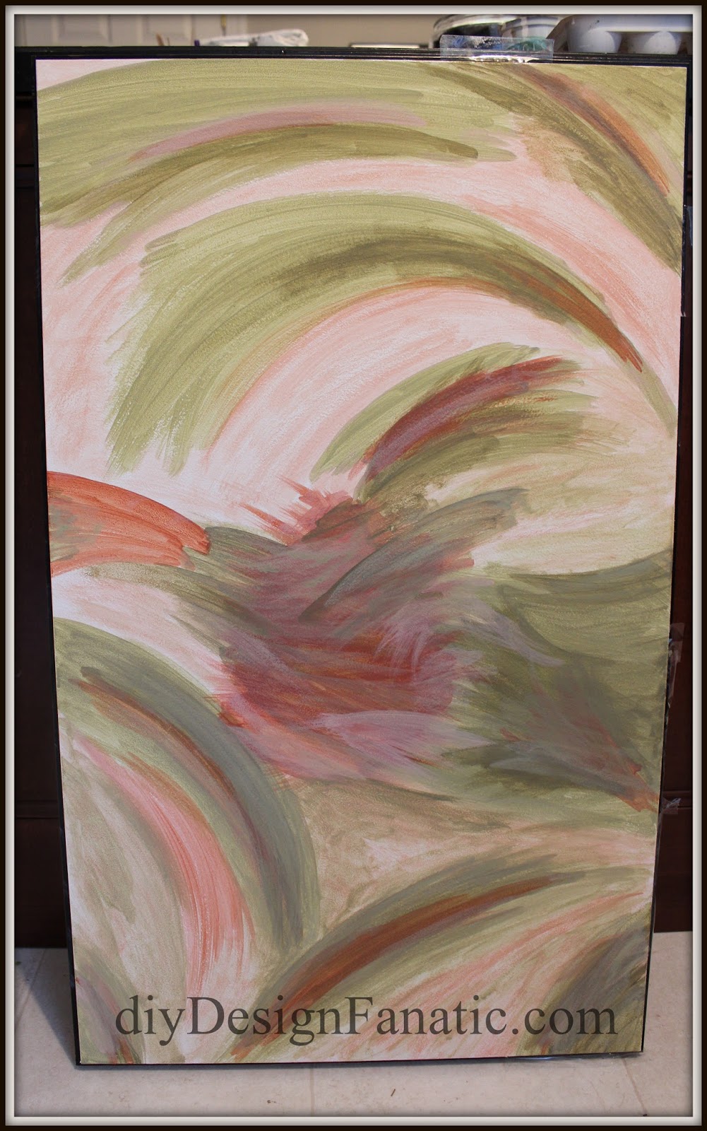 diy Design Fanatic: Repurposing Old Art