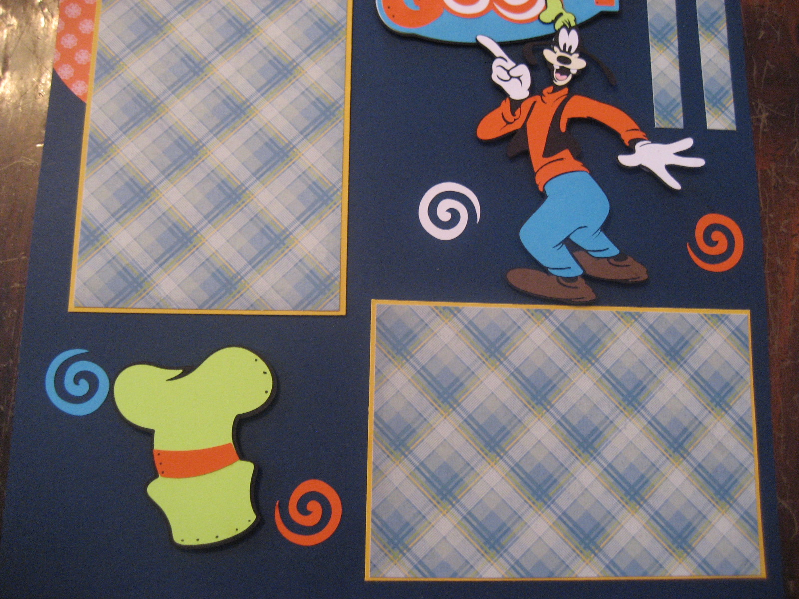 Scrappinlils Creative Side: Goofy (disney layout)