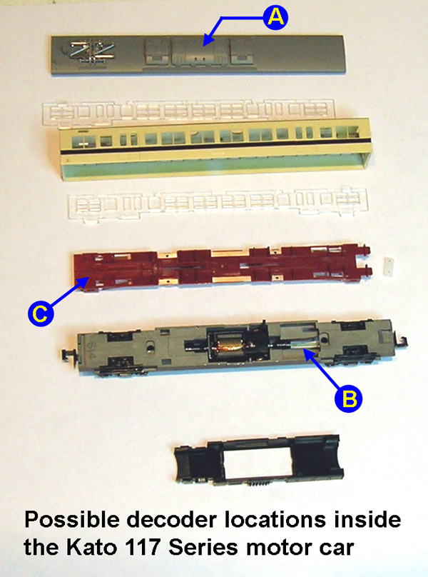 N Scale DCC Decoder Installs: August 2013