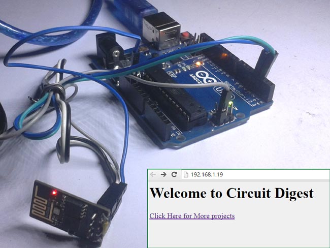 How To Send Data From Arduino To Webpage Using Wifi Internet Of Things