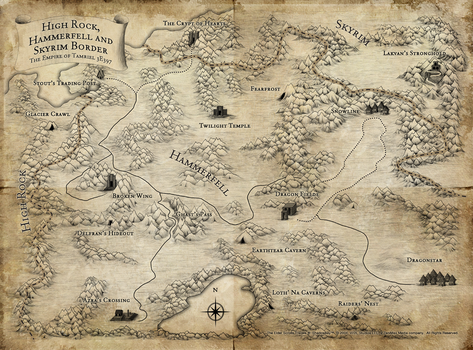 High Resolution Skyrim Maps - Video Games, Walkthroughs, Guides, News ...