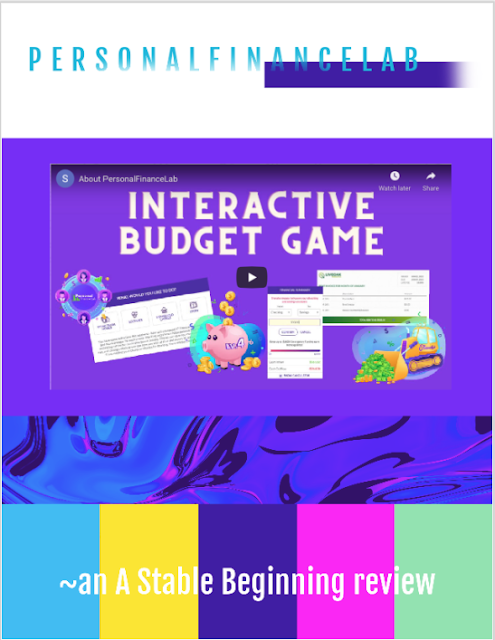 A Stable Beginning: Personal Finance Lab: Interactive Budget Game and ...