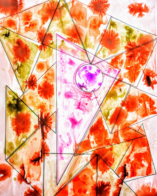 Artists and Geometric Shapes by Miabo Enyadike