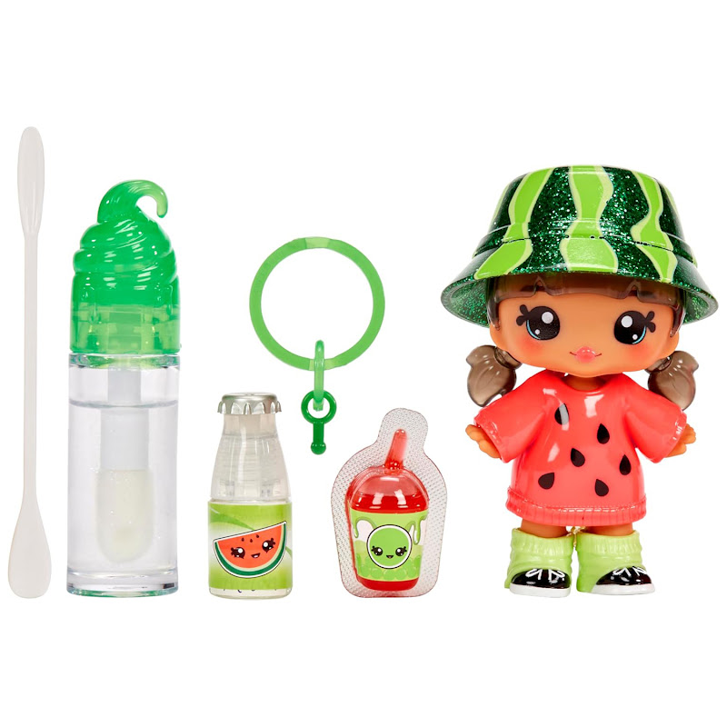 Yummiland Maya Watermelon Mini Dolls Lipgloss, Series 1 Doll | The Toy Pool