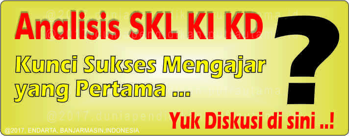 PENGERTIAN ANALISIS SKL, KI, DAN KD