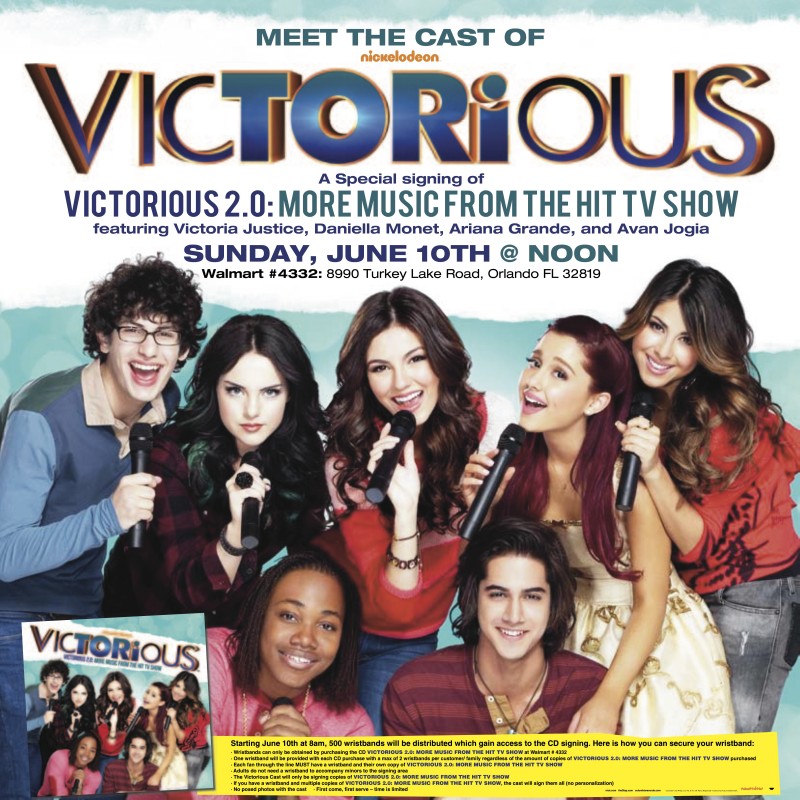Victorious en Orlando, Florida ~ Globo Nick | Victorious | iCarly and More