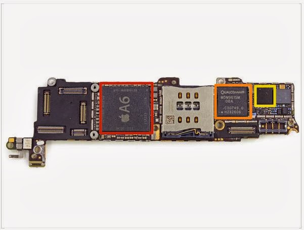 Video Detailed internal components of the iPhone 5c smartphone ...