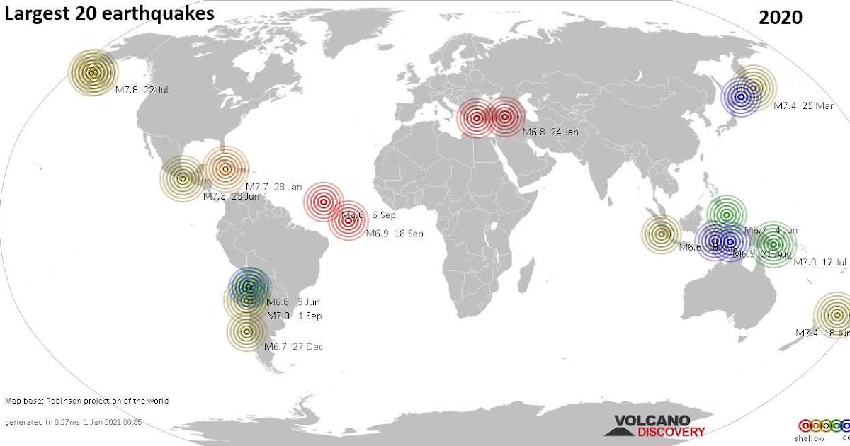 The World’s Worst Earthquakes Of 2020