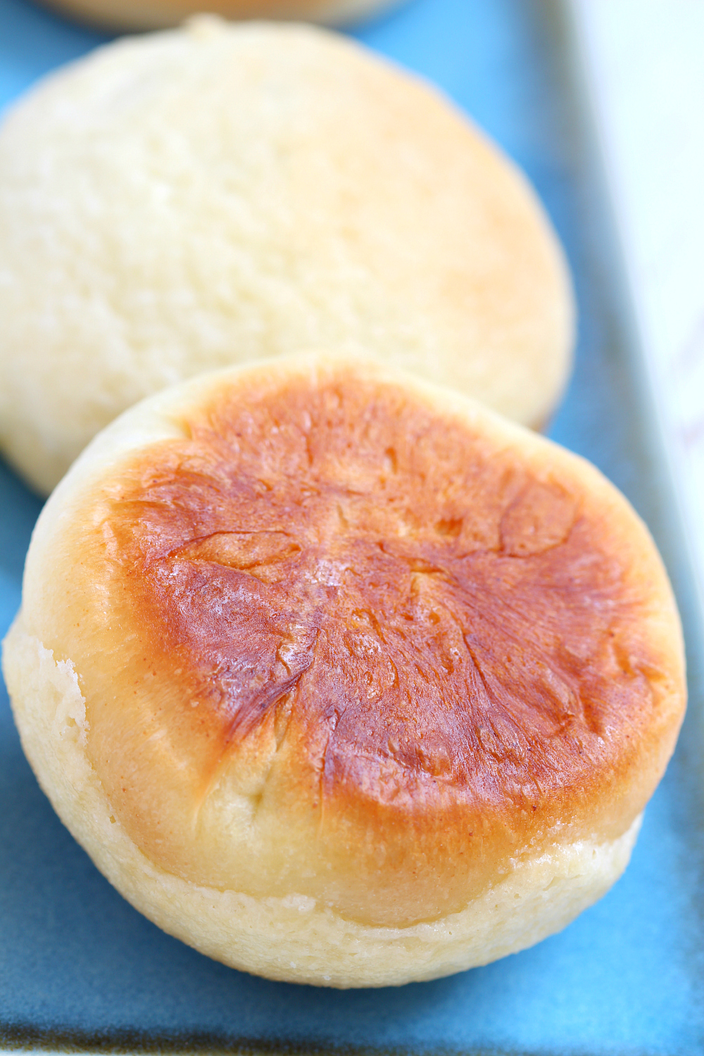 Mini baked char siu buns