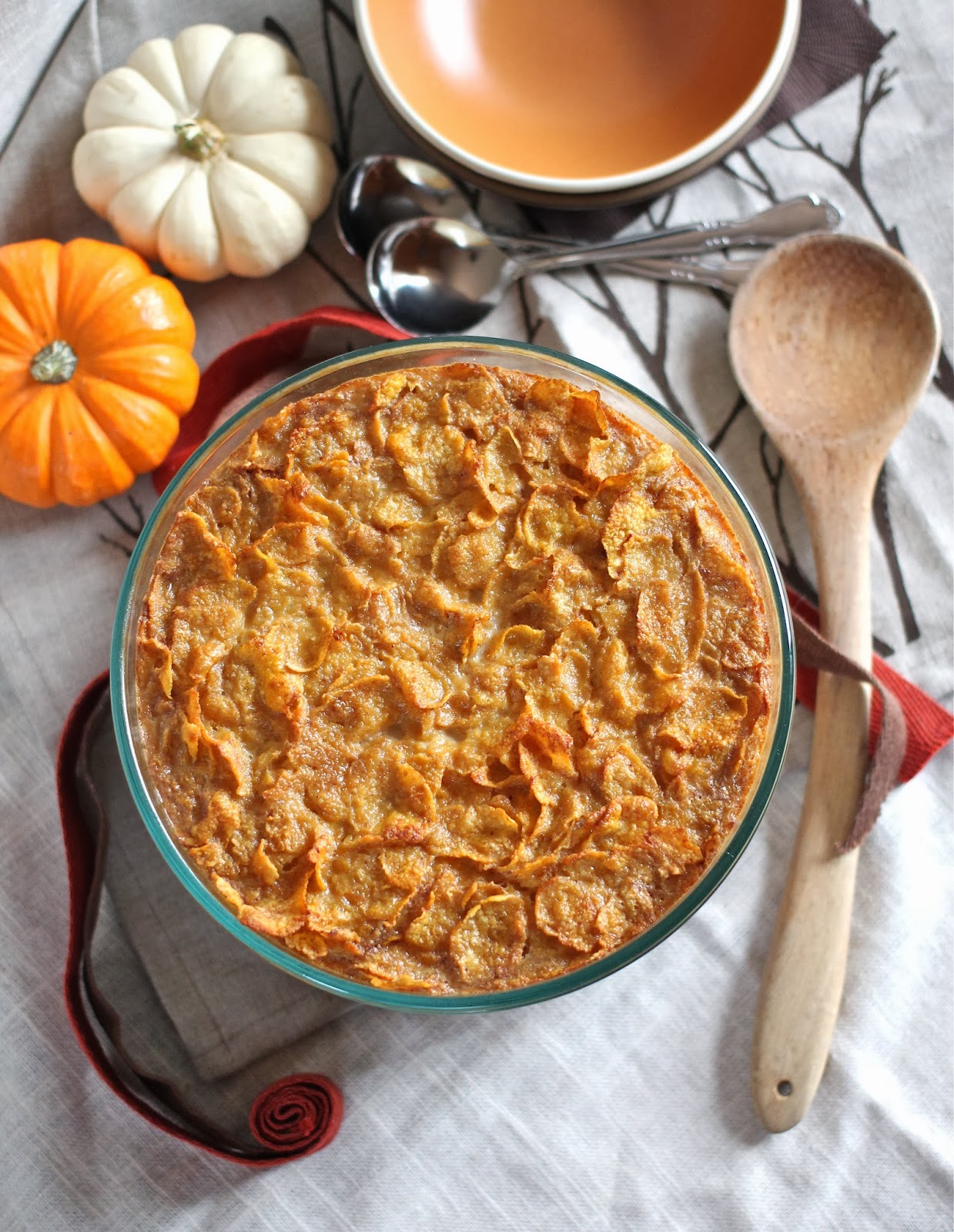 Arctic Garden Studio: Pumpkin Cornflake Breakfast Pudding