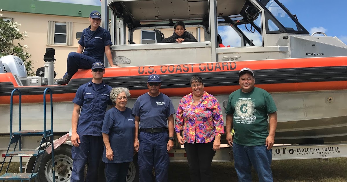 USCG Auxiliary Guam: USCG and USCGAUX Snapshots at UOG’s 50th Charter Day