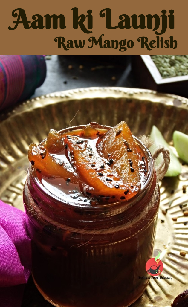 Kachche Aam ki Launji | Raw Mango Relish