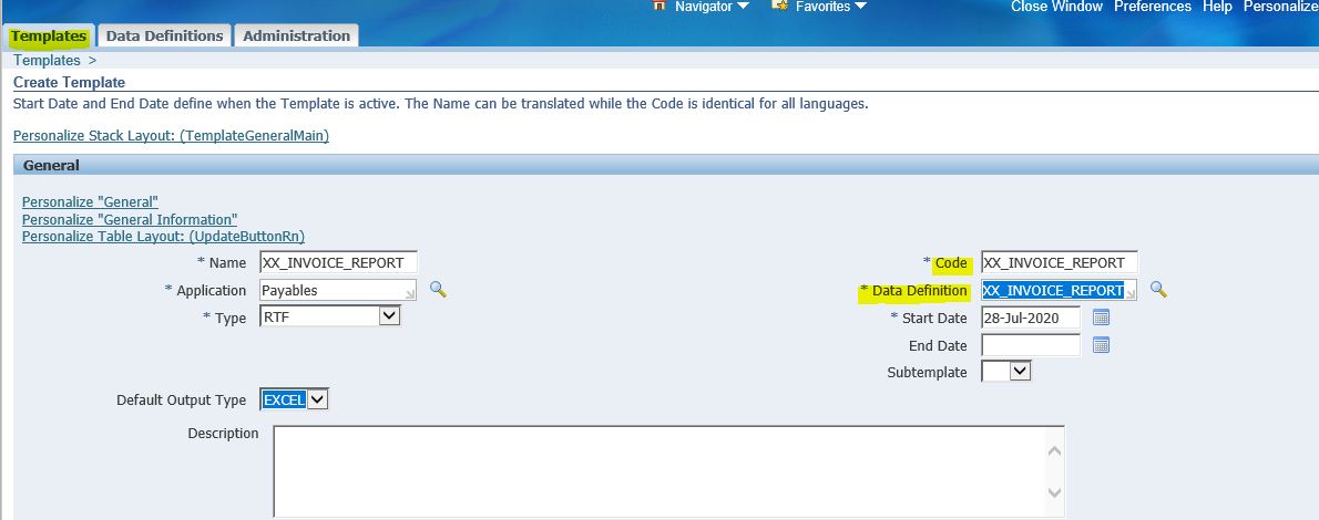 Oracle Applications Blog Xml Publisher Report Registration Steps In Oracle Apps