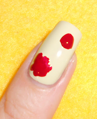 The Sugar Cube: Tutorial: Poppies Nail Art