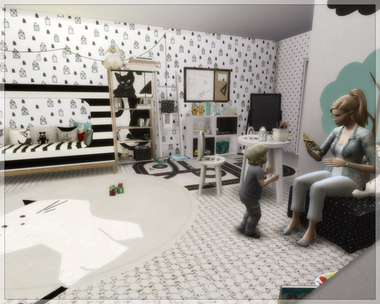 Nagvalmi: TS4 Home Design: Cookout Lookout