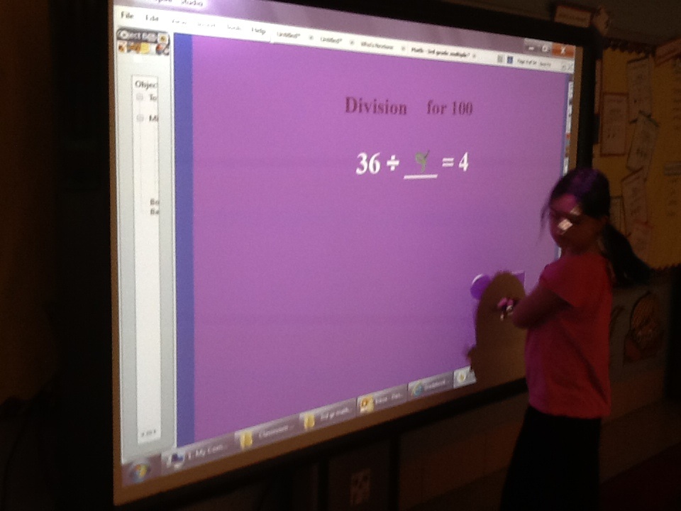 Mrs. Holman's Third Grade: Promethean Board Friday
