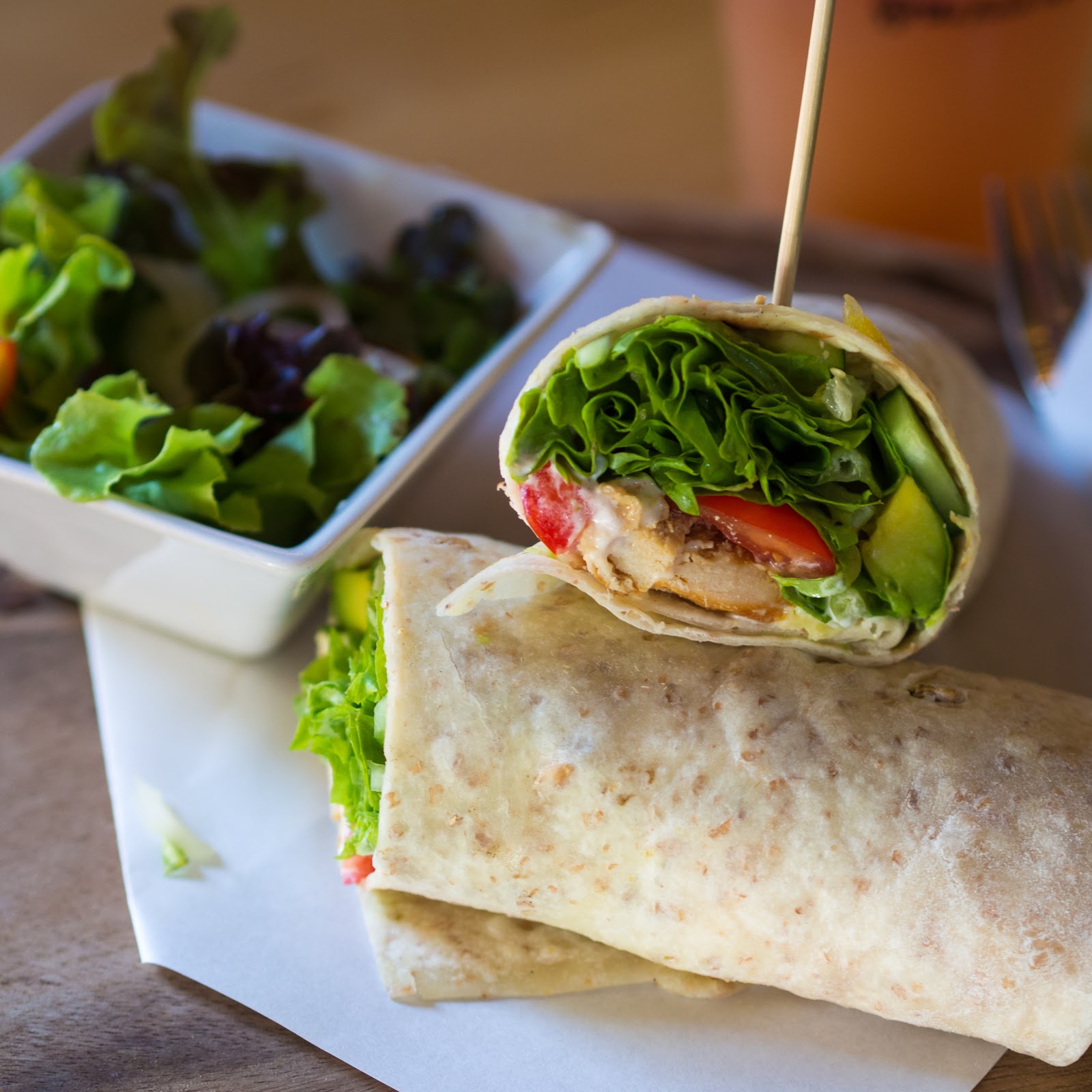 Recette wraps à l'avocat et au poulet | idee repas