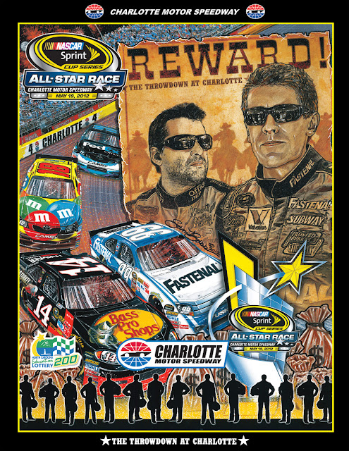 The Godfather's Blog: NASCAR Artist Sam Bass Has Done It Again!