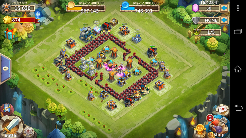 Farmville - Burning Desire's Farm: Castle Clash Base Design - Town Hall 16