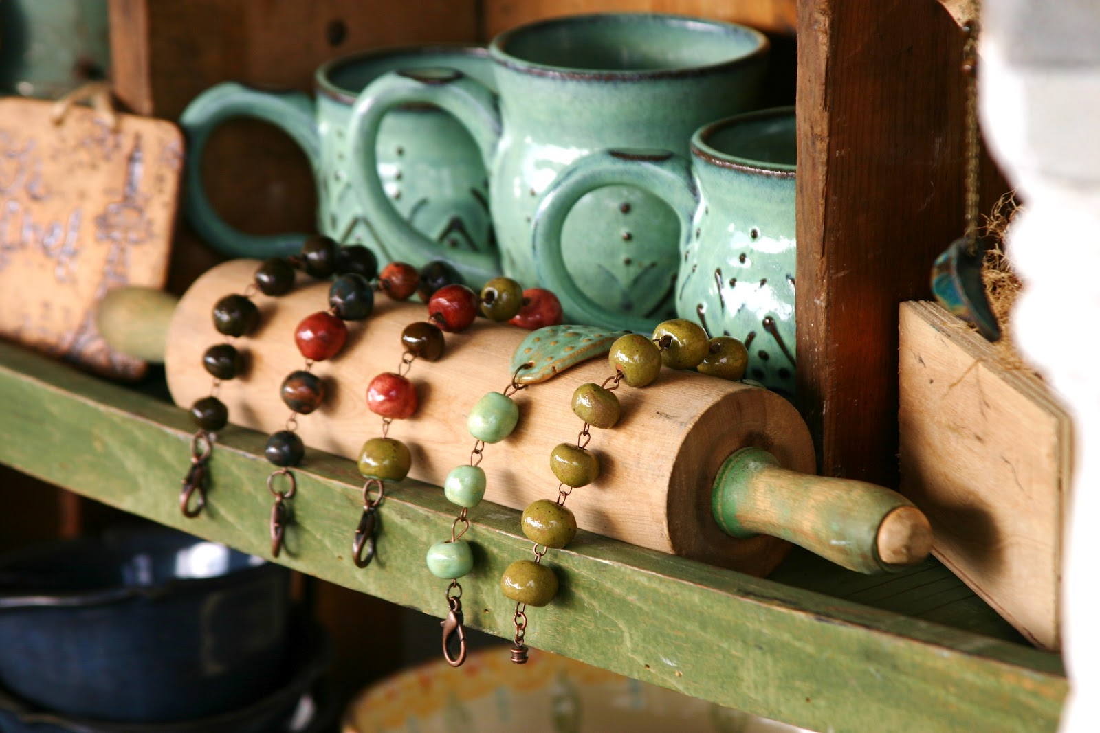 Back Bay Pottery: Craft Show Booth Display