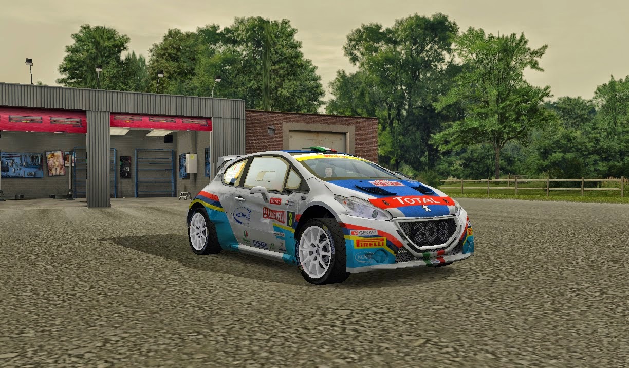 Chr Productions: Skin Peugeot 208 T16 R5 Rally Sanremo 2015