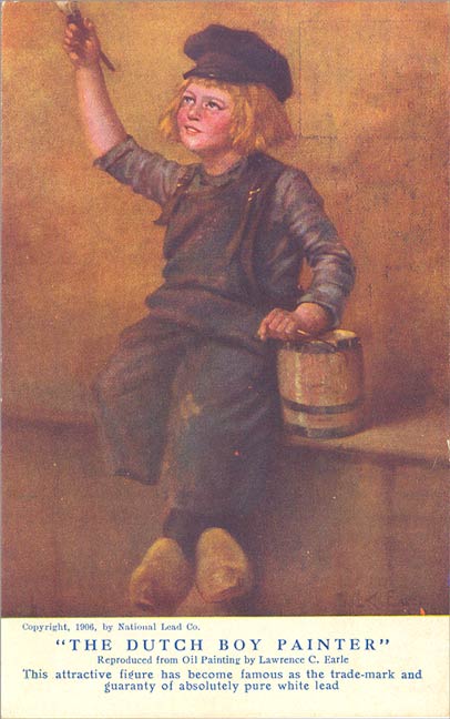POSTCARDY: the postcard explorer: The Dutch Boy Painter