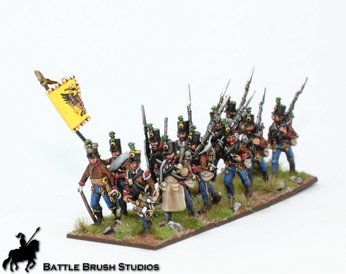 Battle Brush Studios: Showcase: Napoleonic Austrian Grenzers