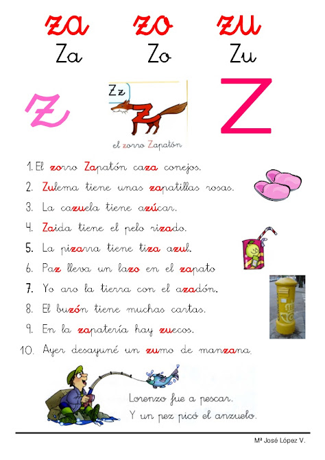 10 Palabras Con Z