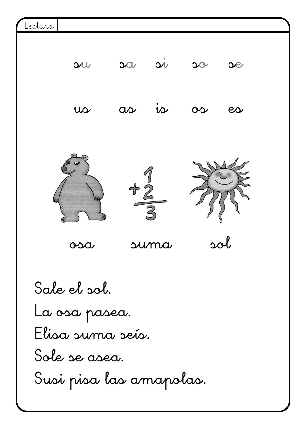 La letra S | s ~ La Eduteca