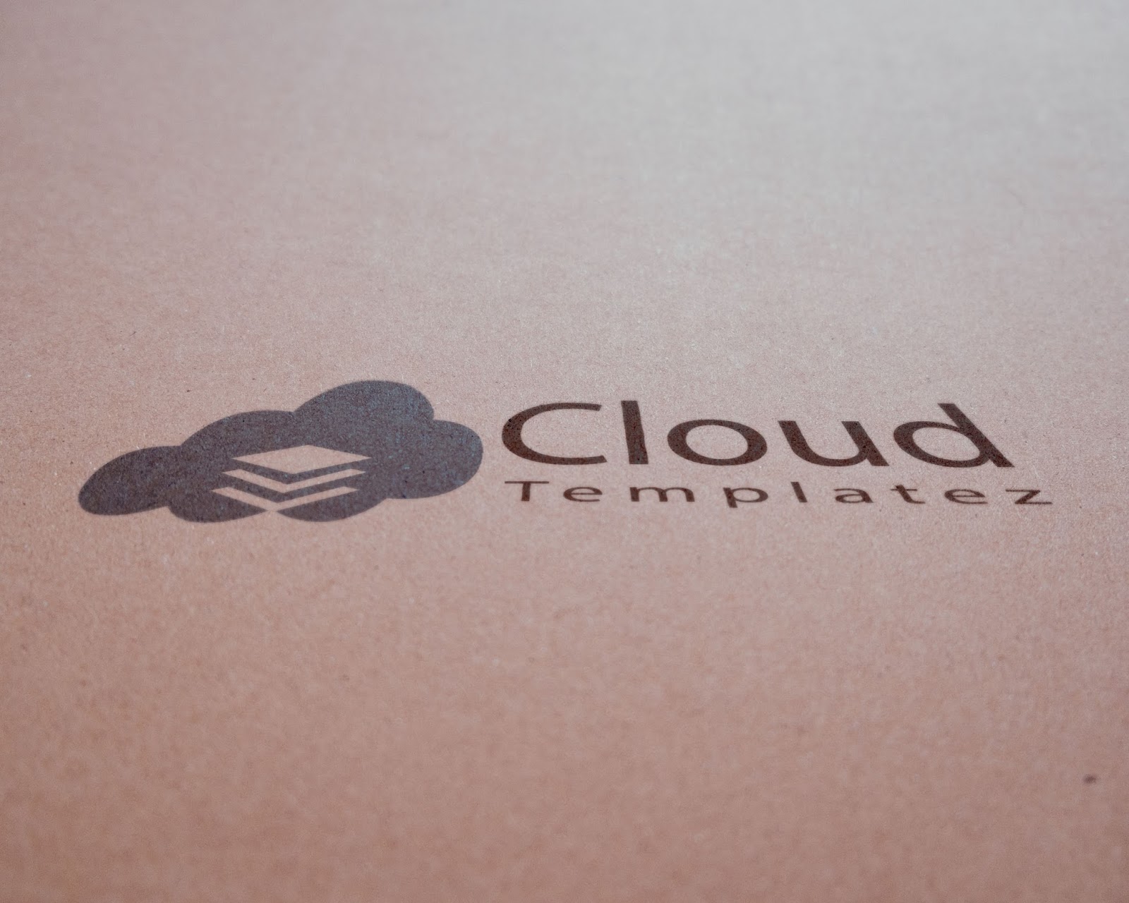 Vintage Paper Logo MockUp Free - Cloud Templatez - All Free Templates