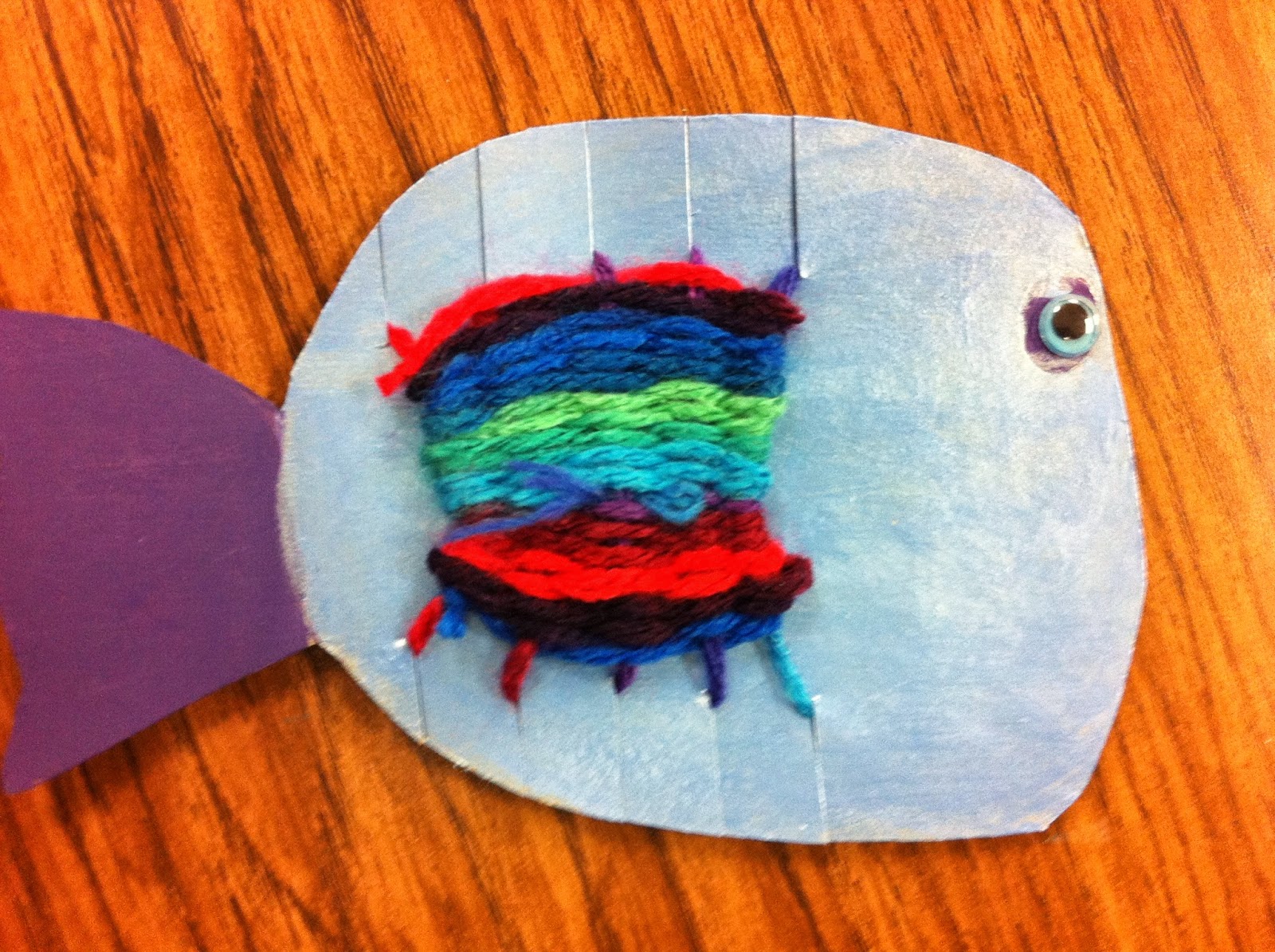 Drip, Drip, Splatter Splash: Weaving Fish