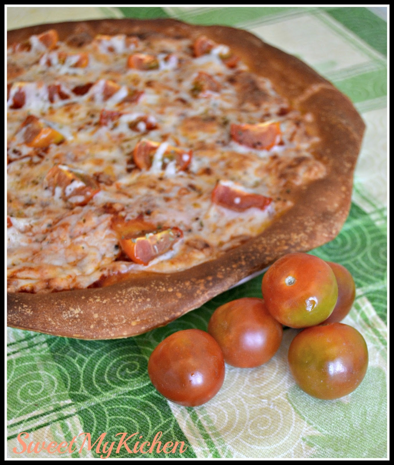 Sweet my Kitchen: Pizza de tomate