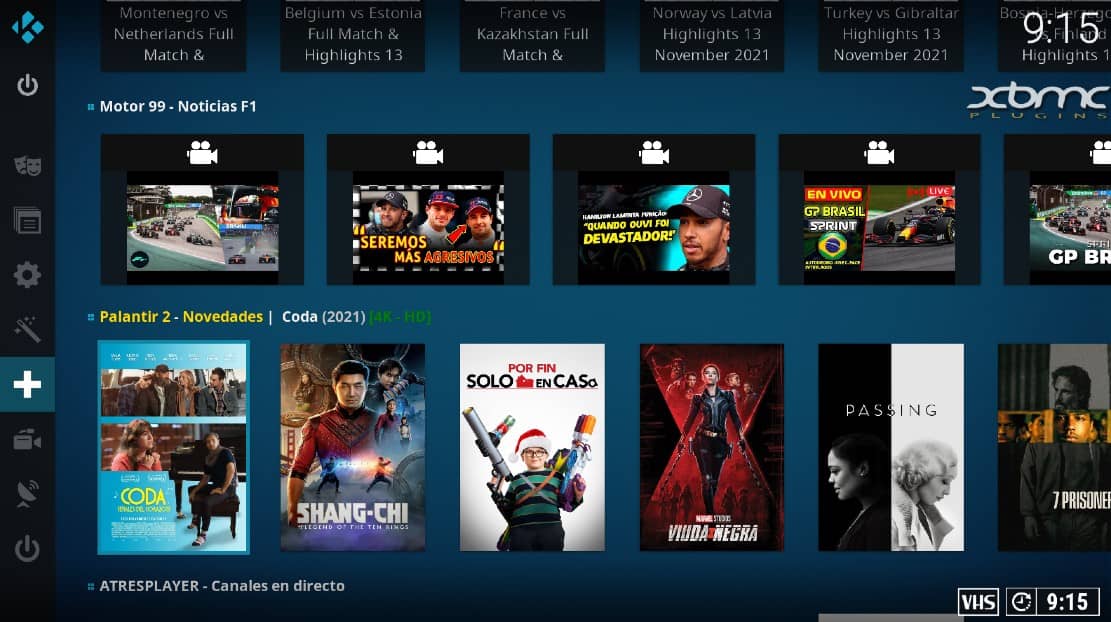 ESTUARY MOD v2 - Kodi 18 / 19 - PLUGINSXBMC