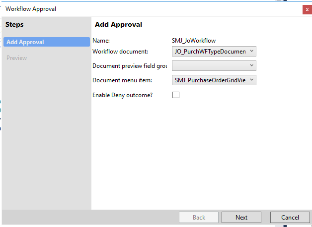 Create a Simple Approval Workflow in Microsoft Dynamics D365