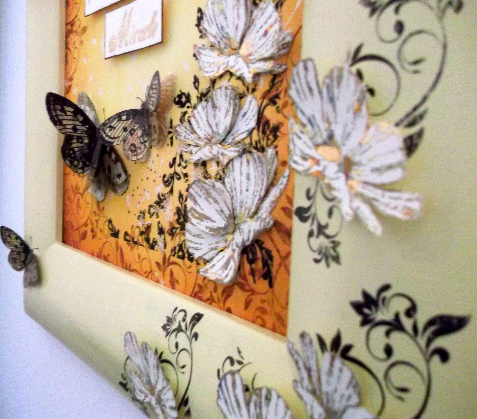 Creating with...: Butterfly Frame