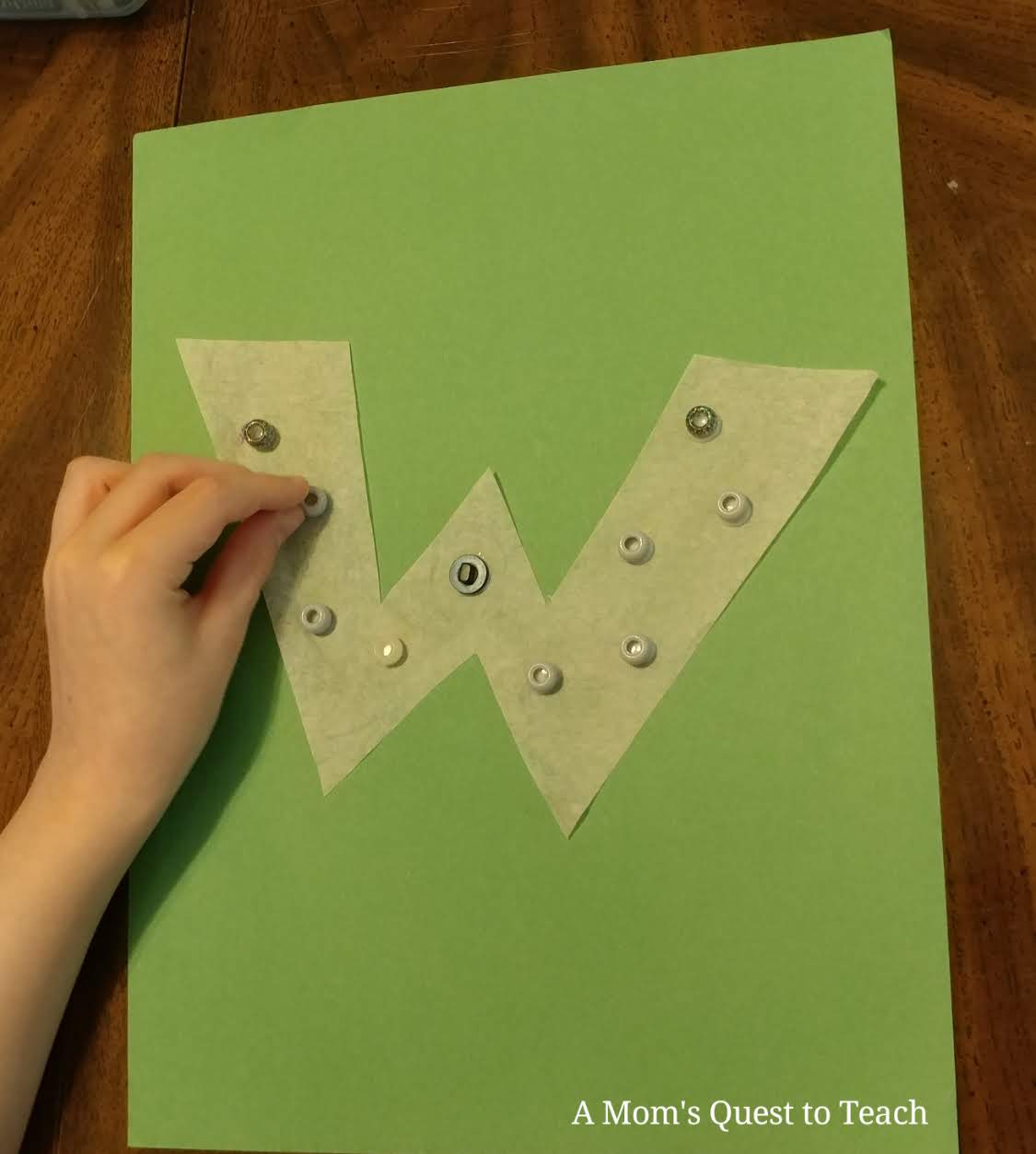 A Mom's Quest to Teach: Crafts: W is for Watermelon