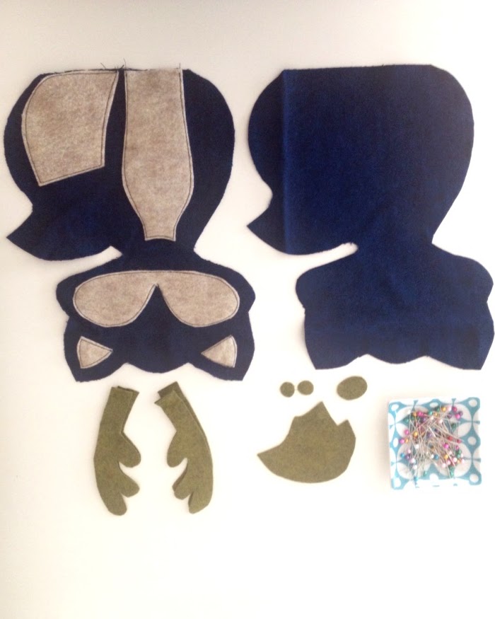 Stuffed Fox with Antlers free Pattern ~ Free-Tutorial.net