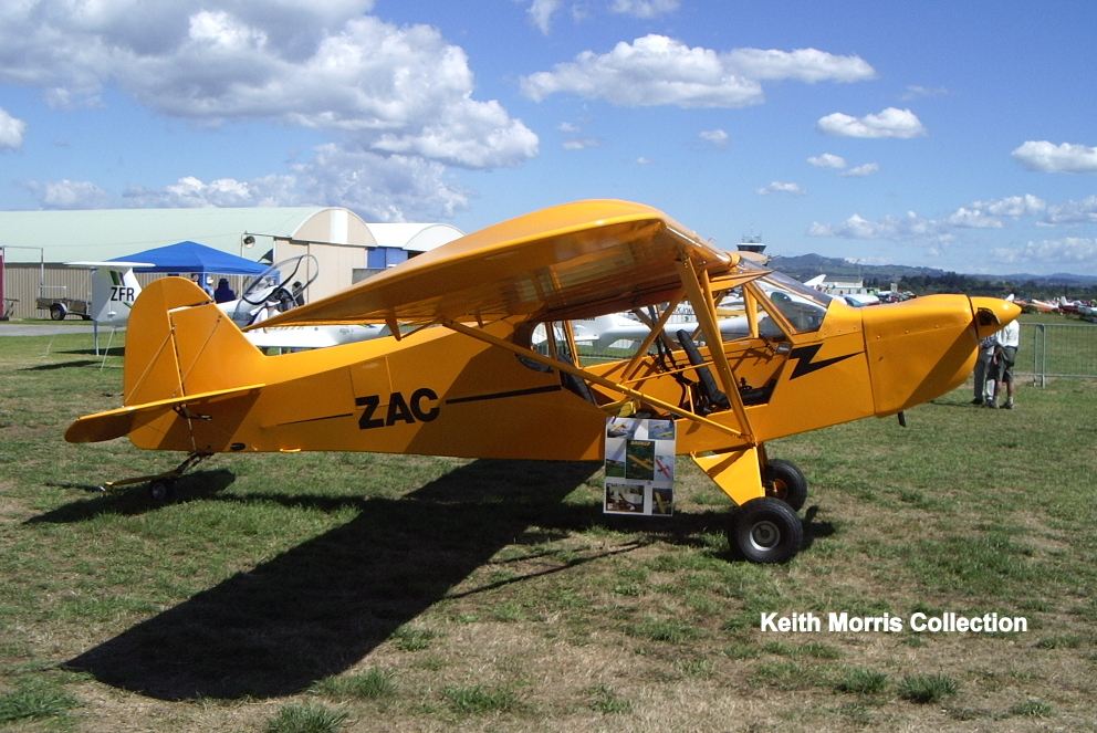 NZ Civil Aircraft: Zlin Savage Cub ZK-ZAX at Tauranga
