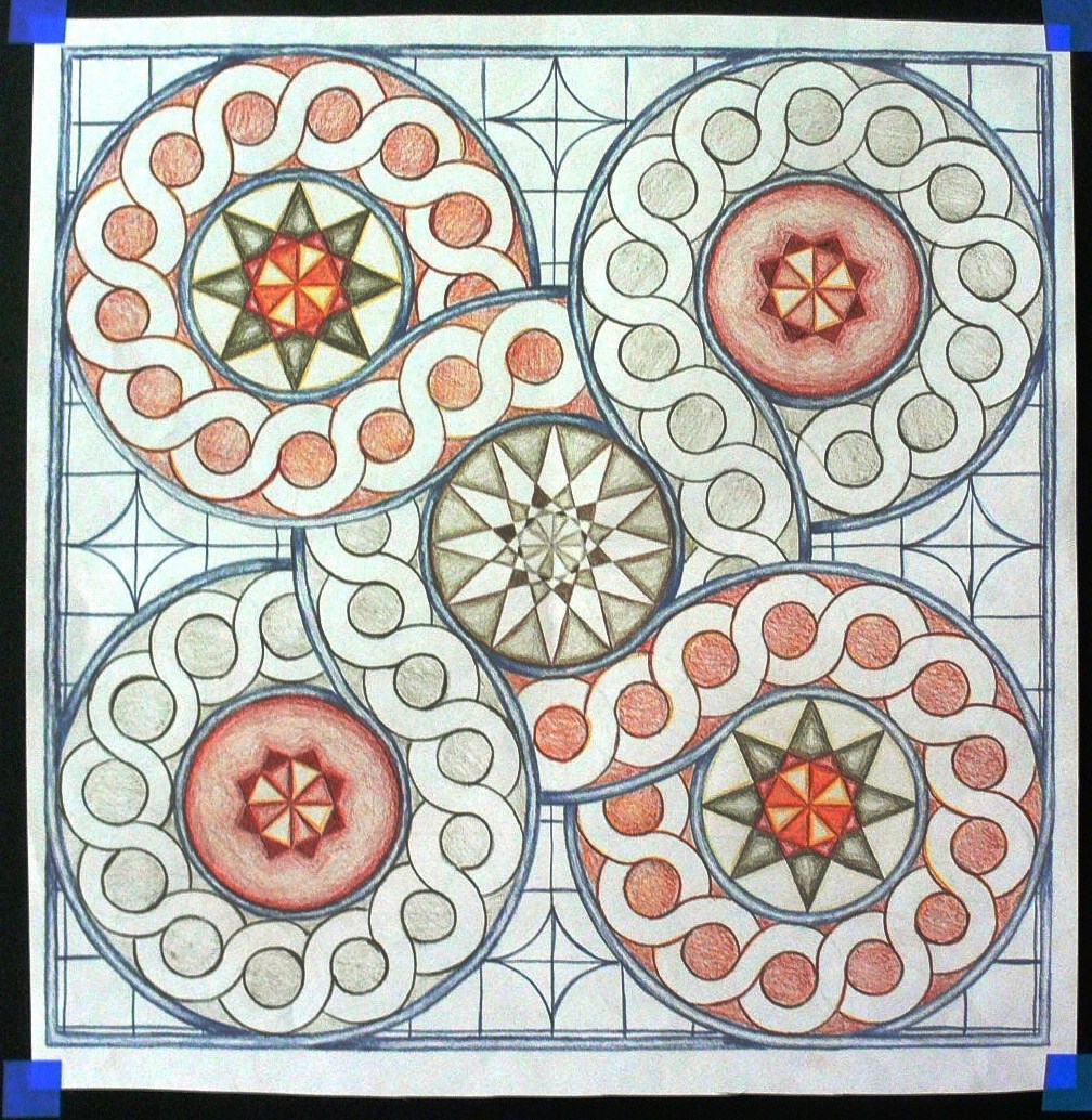 New Liturgical Movement: Geometric Patterned Art from Students at ...