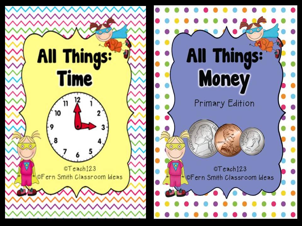 Hump Day Highlight: Time and Money - Math and Literacy Lessons Bundle ...