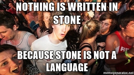 EXAMS AND ME : Stone